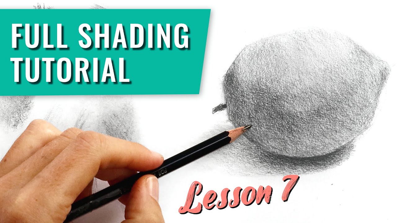 Learn How To Draw Pt 7: No Smudging, Just Good Shading - YouTube