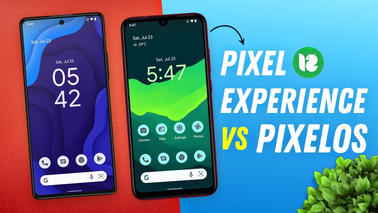 PixelOS vs Pixel Experience | Android 12.1 | Features Comparison ...