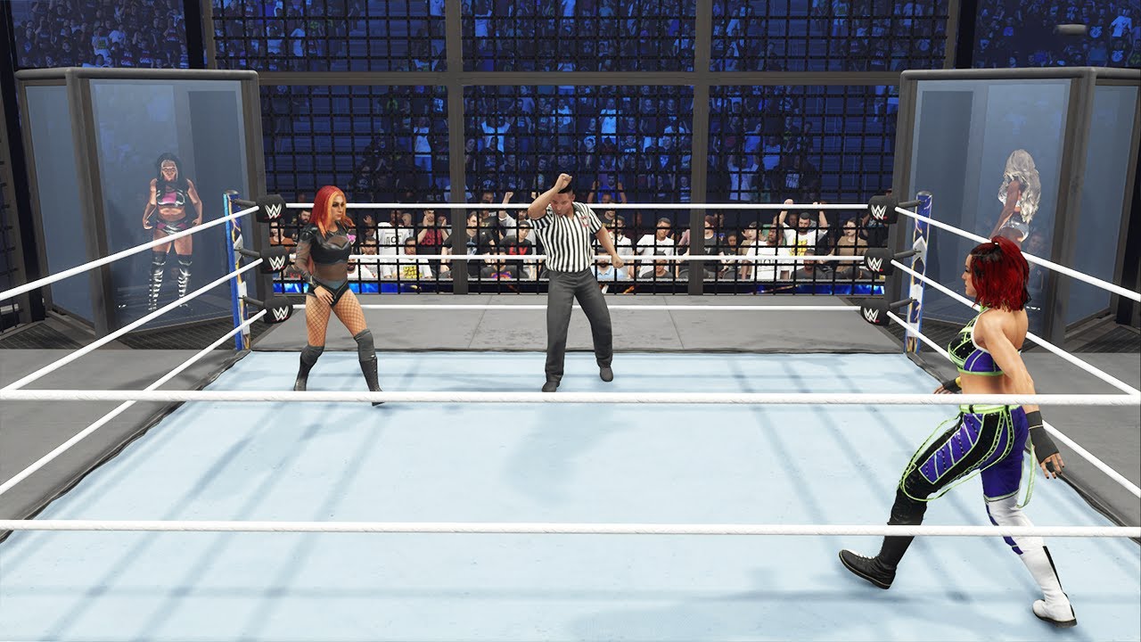 Becky Lynch vs Bayley vs Tiffany Stratton vs Cora Jade vs Rhea Ripley ...