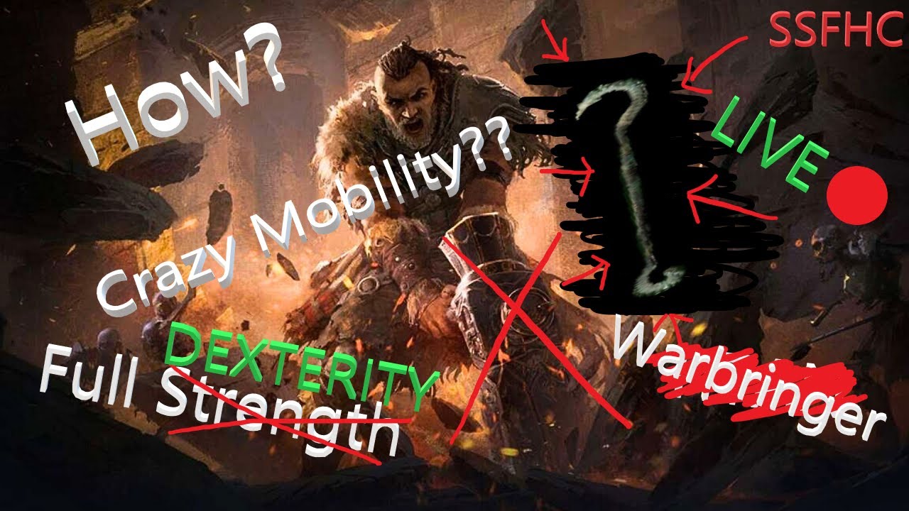 Full Dex Quarterstaff Warrior SSFHC from scratch - YouTube