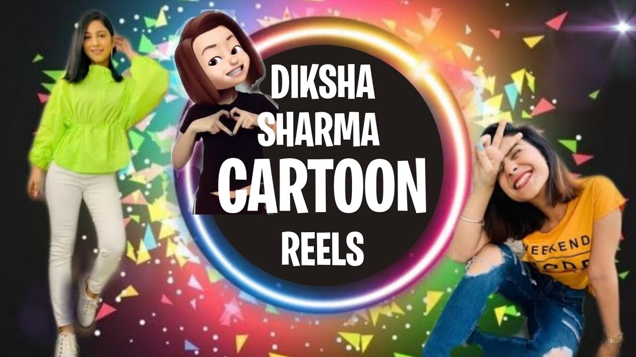 DIKSHA SHARMA INSTAGRAM REELS | RIMORAV VLOGS | BABY QUEEN CARTOON ...