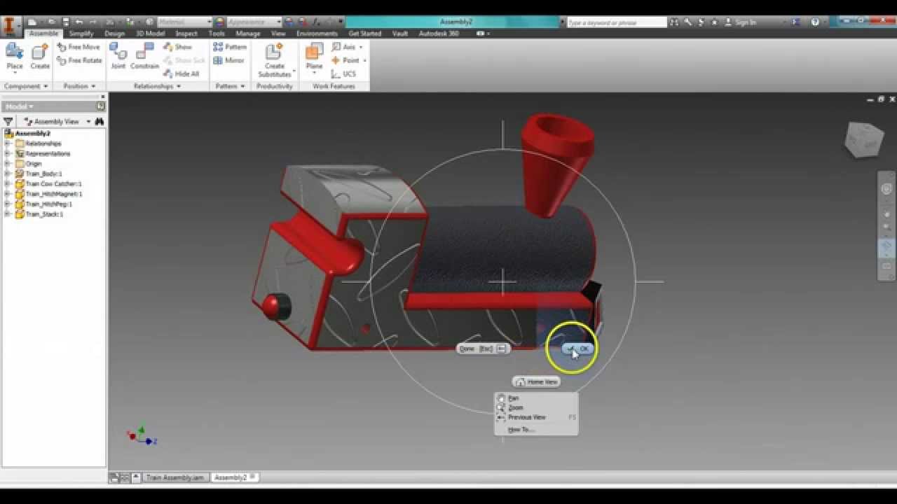 IED: Train Assembly, Stack, Hitch Peg & Magnet - YouTube