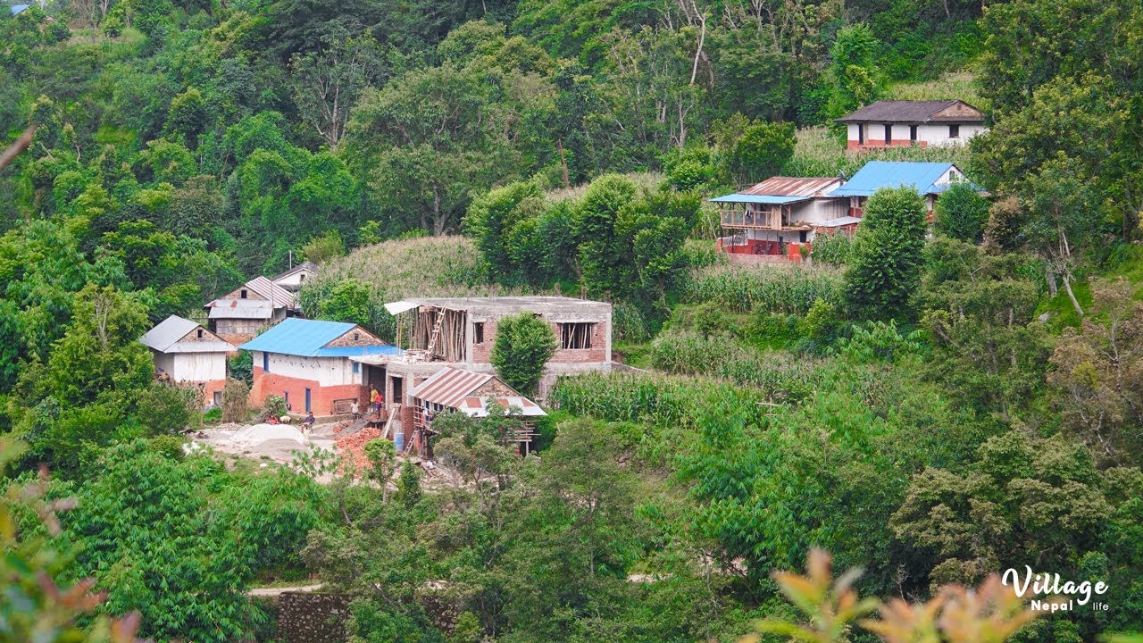 Very Relaxing Village life in Nepal | Unseen Life in Rural Nepal ...