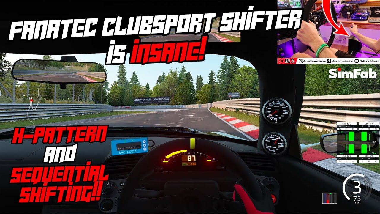 INSTALLING the FANATEC CLUBSPORT SHIFTER to my RACING SIMULATOR ...