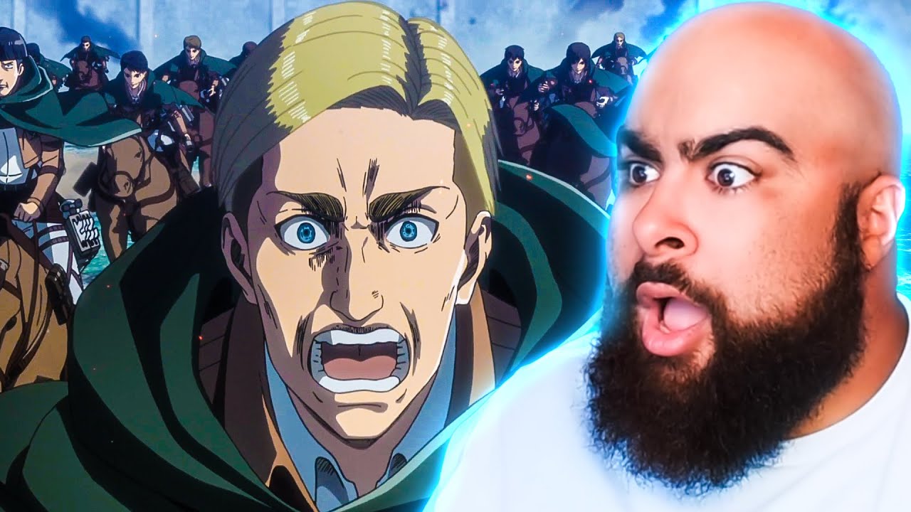 ERWIN YOU MAD MAN!!! | Attack On Titan S3 Episode 16 Reaction! - YouTube