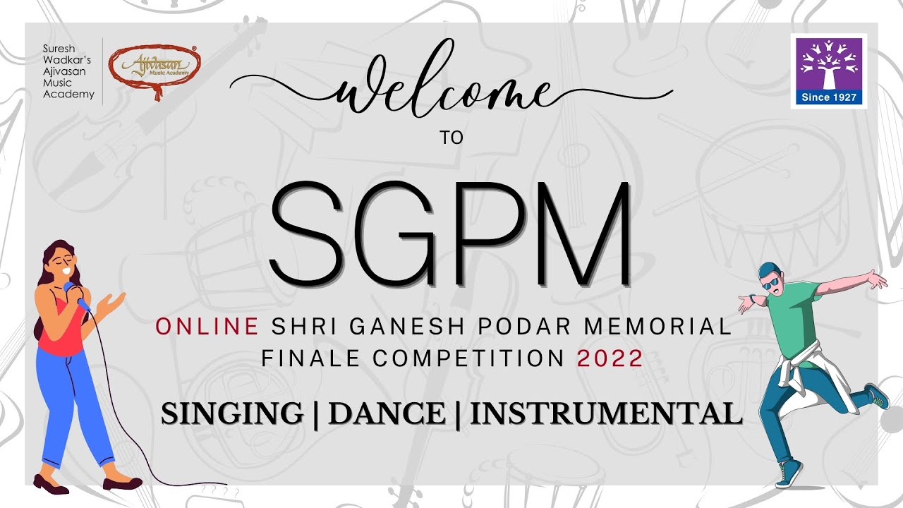 Shri Ganesh Podar Memorial Online Competition of Music & Dance - Season ...