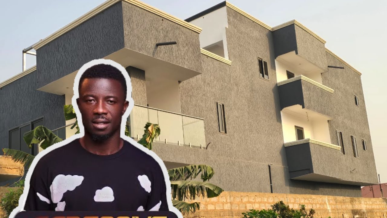 Finally! Kwaku Manu Unveils His Stunning Home at East Legon Hills - YouTube