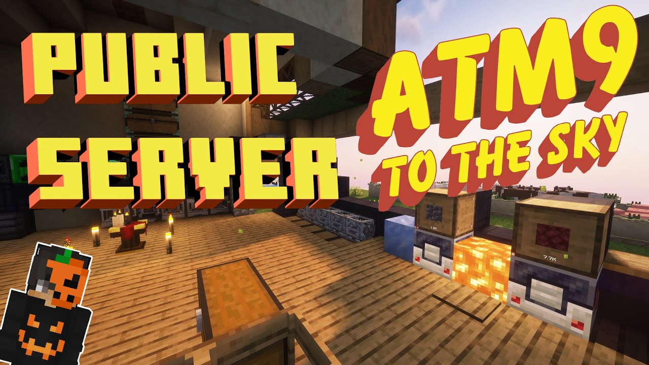 ATM 9 TTS PUBLIC SERVER! AE2 ORE PROCESSING! || Stream 6 - YouTube