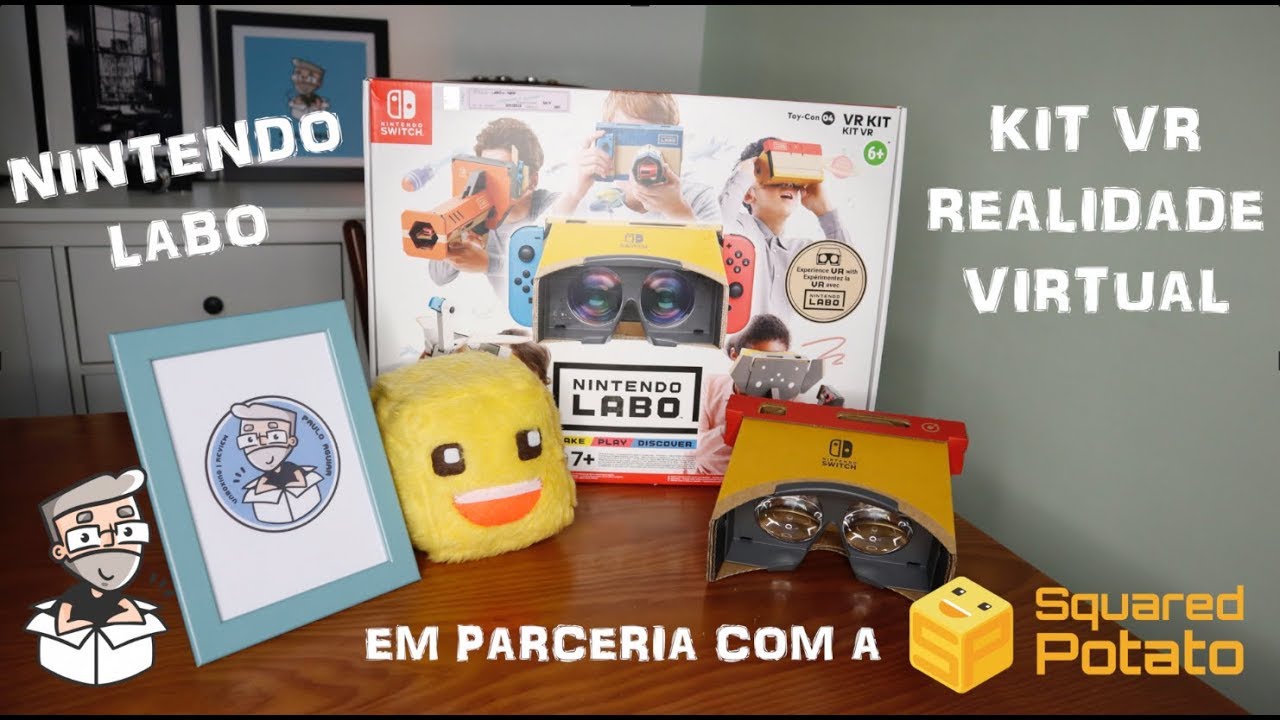 Nintendo LABO Unboxing e Montagem - YouTube