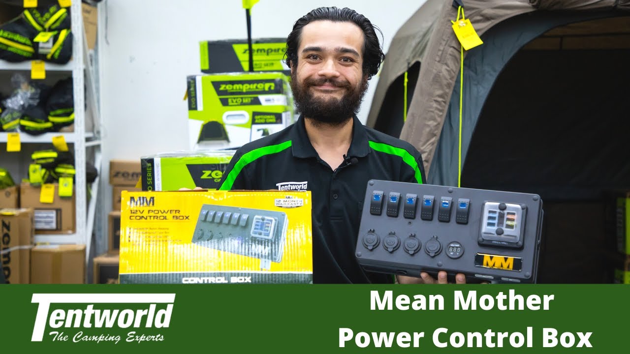 Mean Mother 12v Power Control Box - YouTube