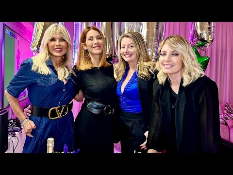 Festa a sorpresa per Milena Miconi: ci sono le amiche Brandi, Nazzaro e Melillo