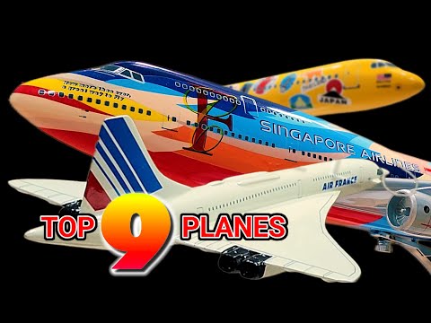 Top 9 Diecast Airplanes 1:150 ✈️ | Boeing 747, A380, Concorde Collection
