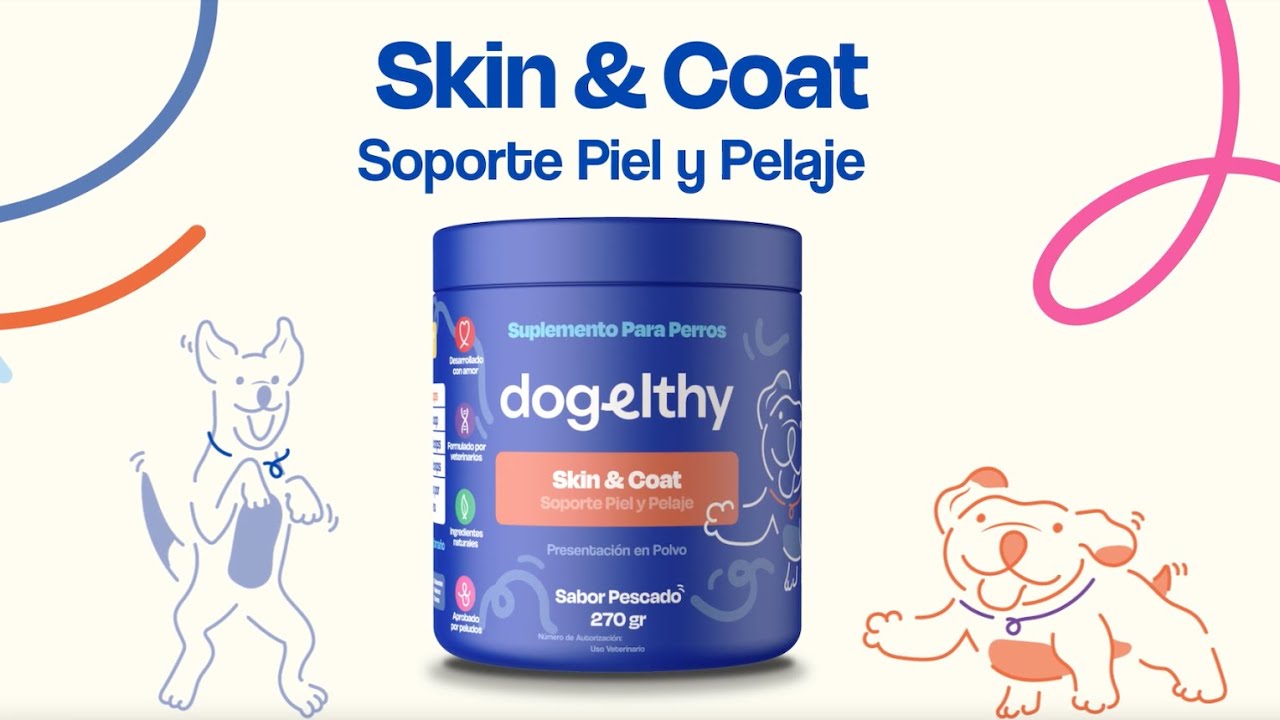 Skin & Coat de Dogelthy: El Secreto para una Piel y Pelaje Saludables ...