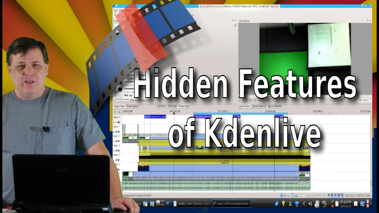Brian Cluff: Hidden Features of Kdenlive - YouTube