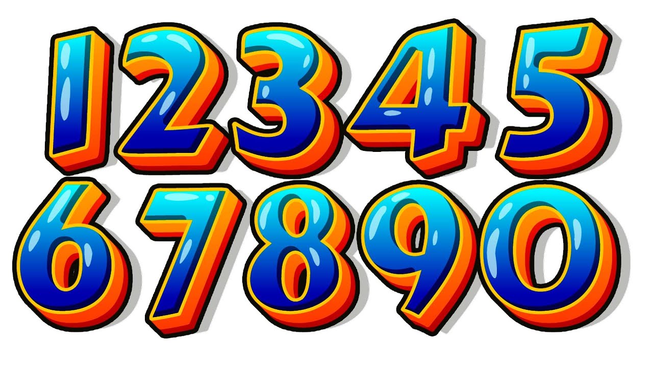 Learn To Count Numbers | 123 Counting | 1234 Number Train | Preschool ...