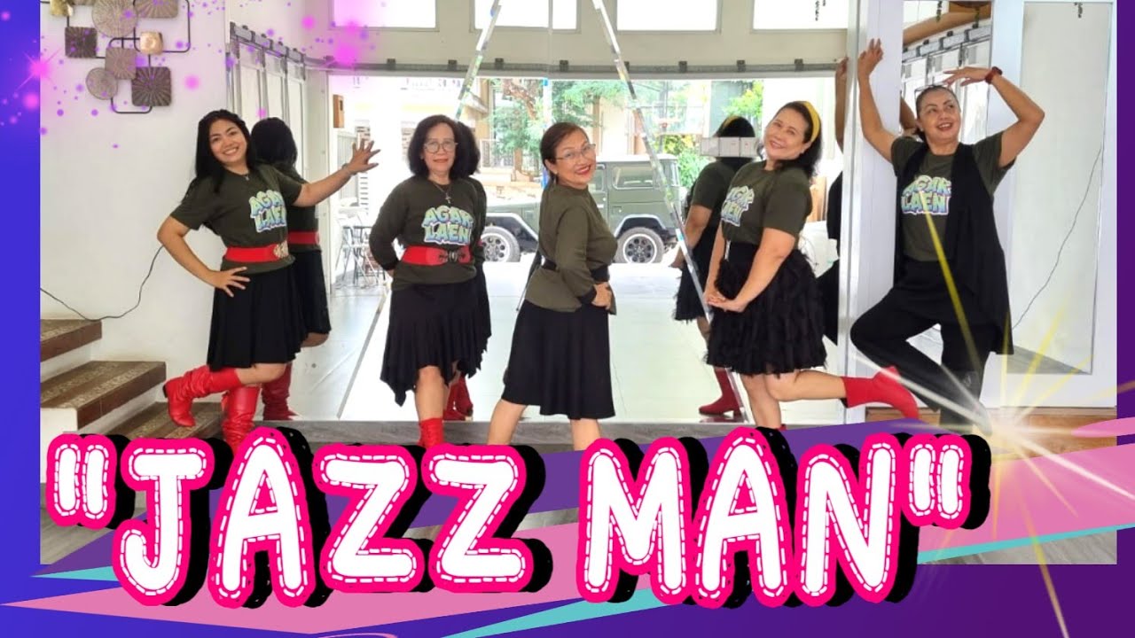 "JAZZ MAN" Line Dance // Bradley Mather (USA) // AGAK LAEN Dance Ltd ...