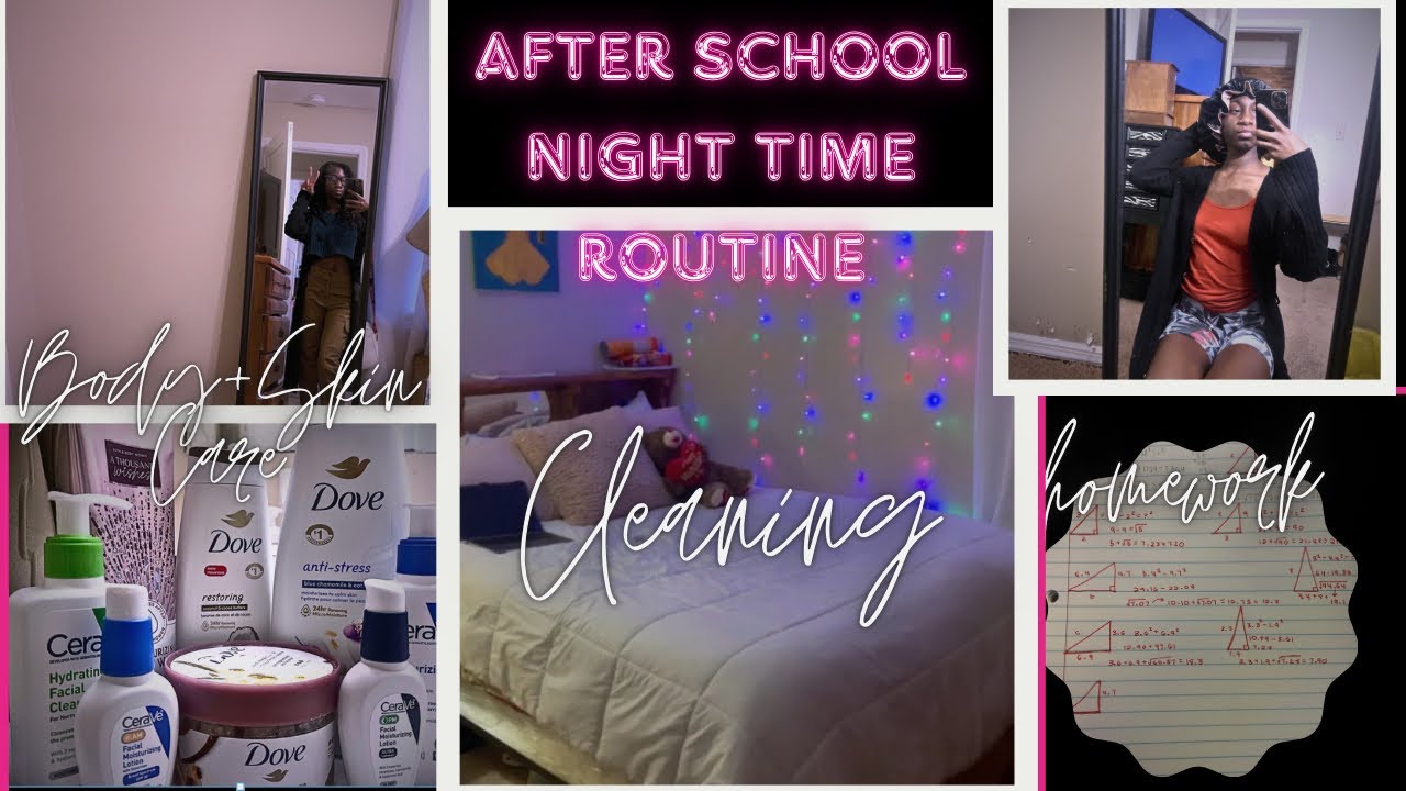 After School Night Time Routine 🌙 - YouTube