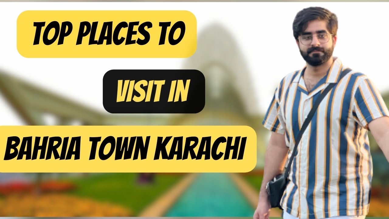 Top Places To Visit Bahria Town Karachi | Eiffel Tower | Chirpy Park ...
