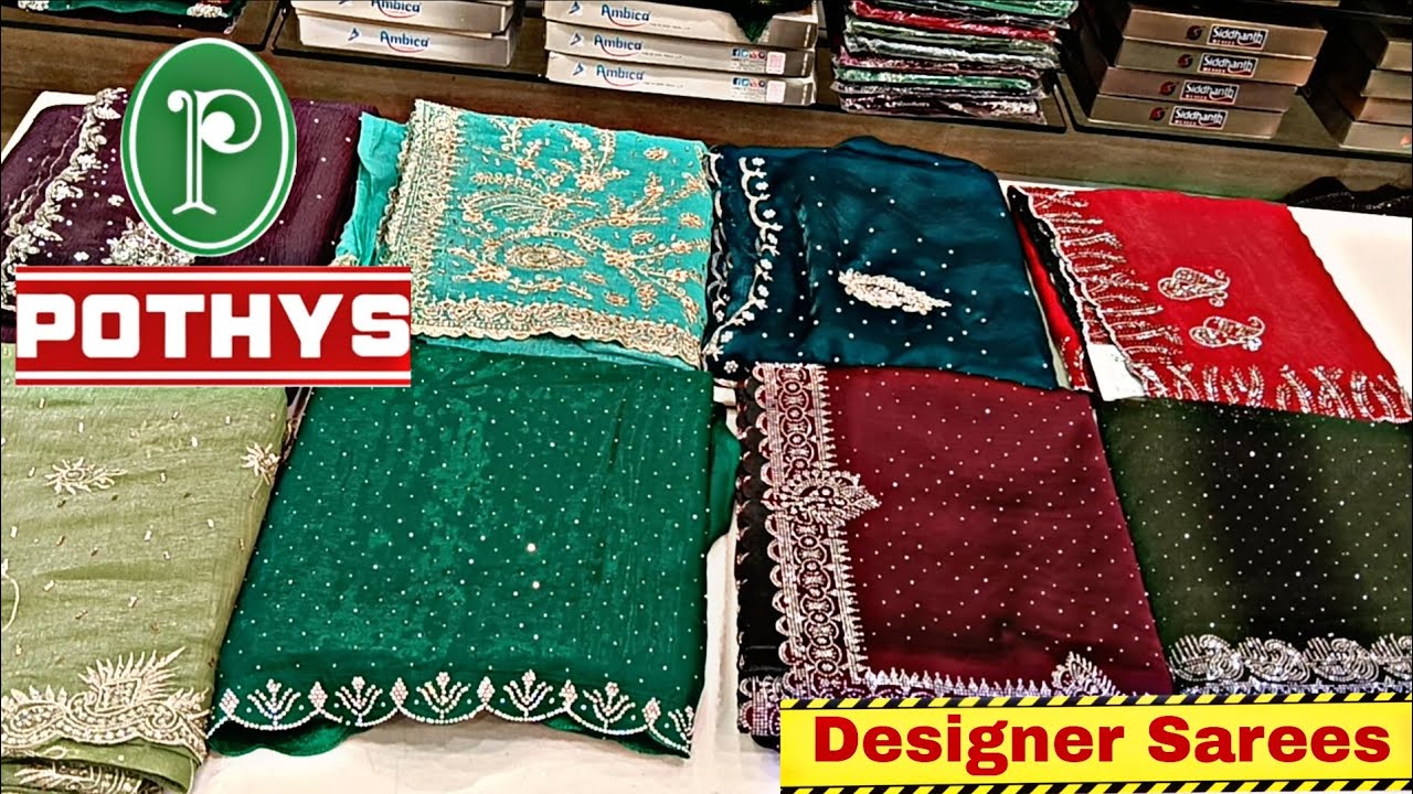 Pothys Oppanakara Street Coimbatore ன் New Designer Saree Collections ...