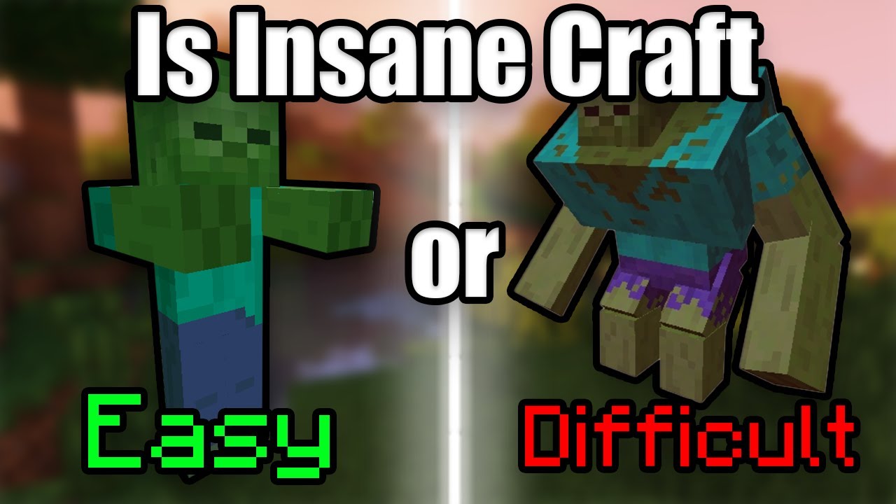 How Difficult is Insane Craft? (including lost infinity stones mod ...