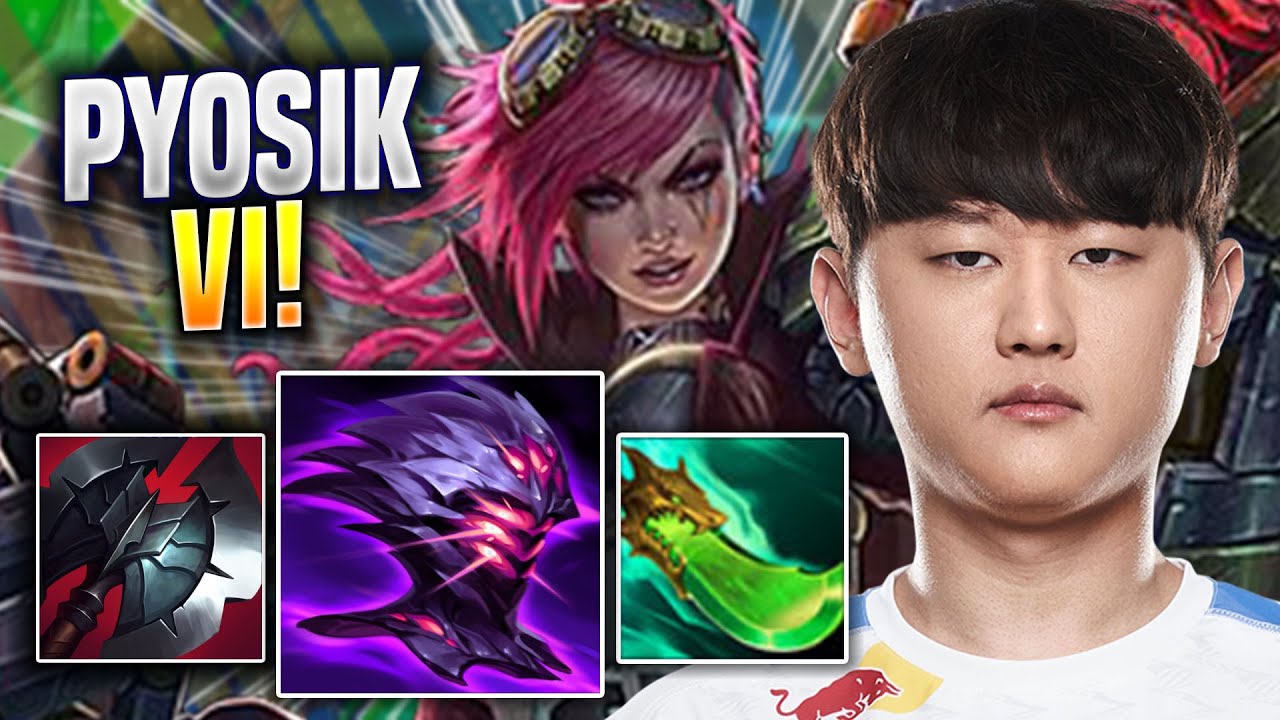 PYOSIK TRIES VI WITH NEW ITEMS! - TL Pyosik Plays Vi JUNGLE vs Kindred ...