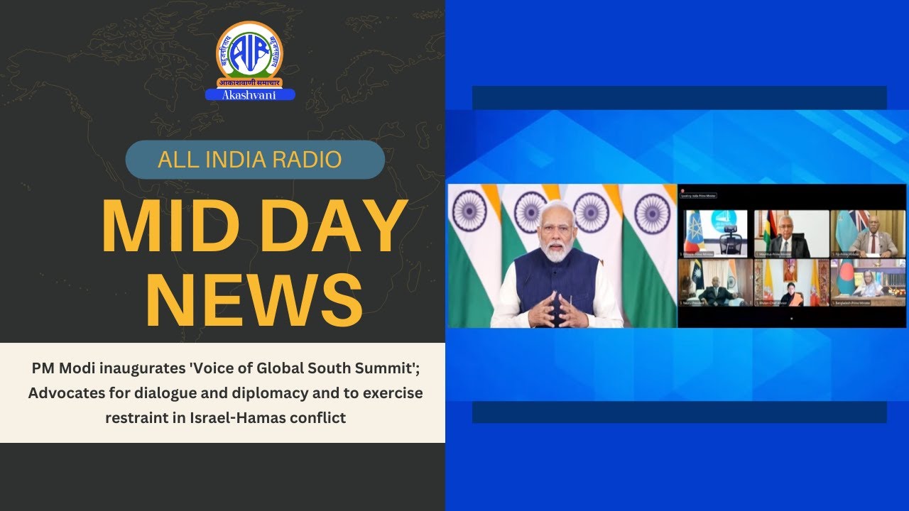 PM Modi inaugurates 'Voice of Global South Summit - YouTube