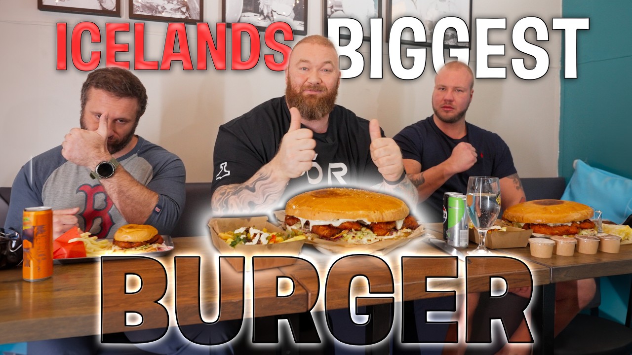 3.5KG BIGGEST VIKING BURGER CHALLENGE EVER! - YouTube