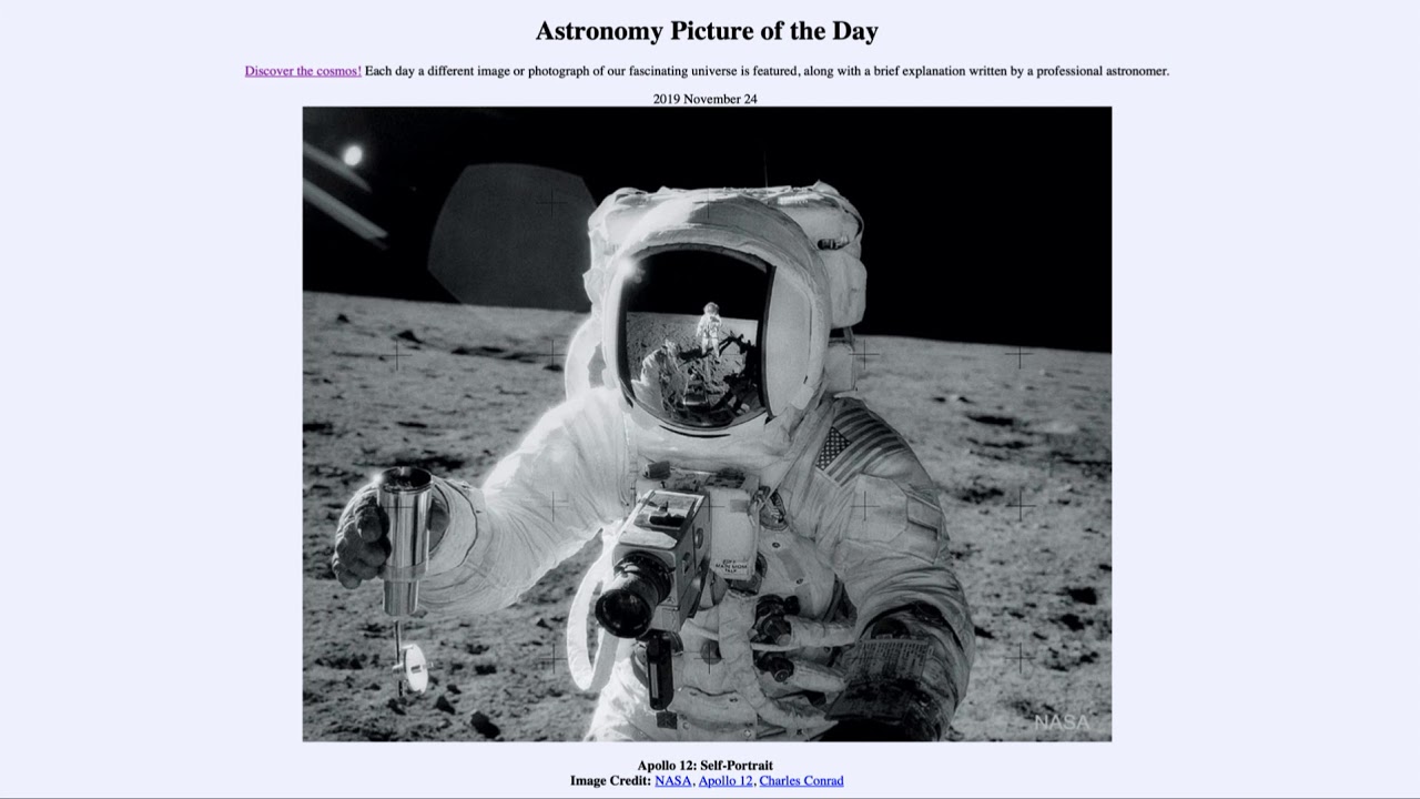 2019 November 24 - Apollo 12: Self Portrait - YouTube