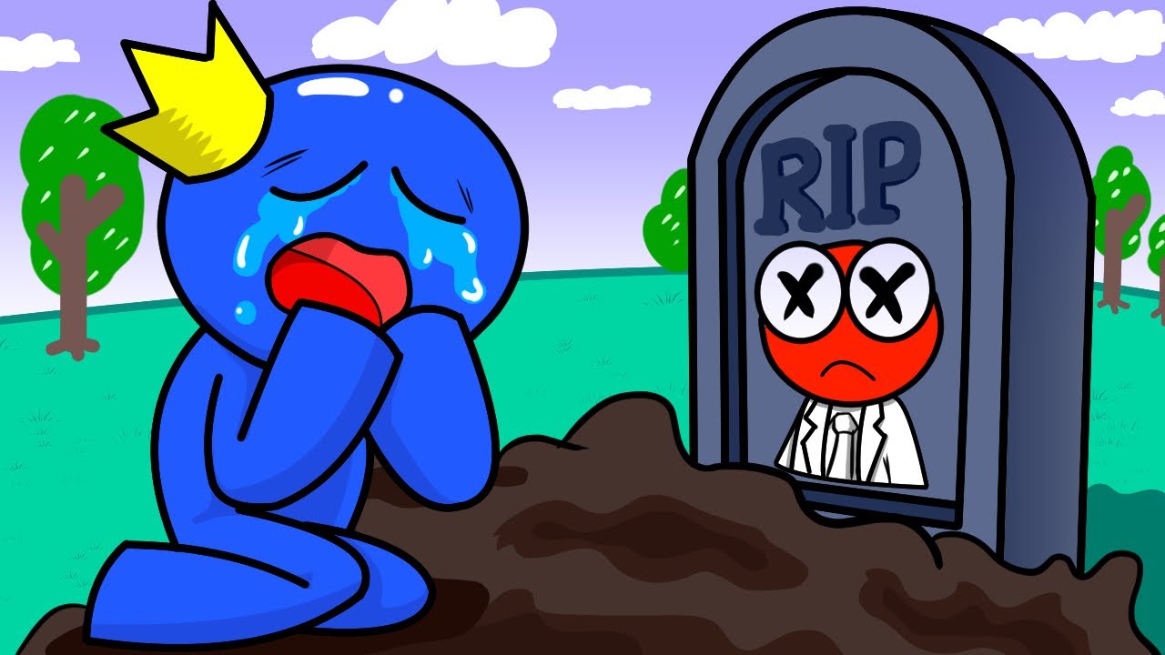 Rainbow Friends: Red Birthday Card | TMA Rainbow Friends Animation ...