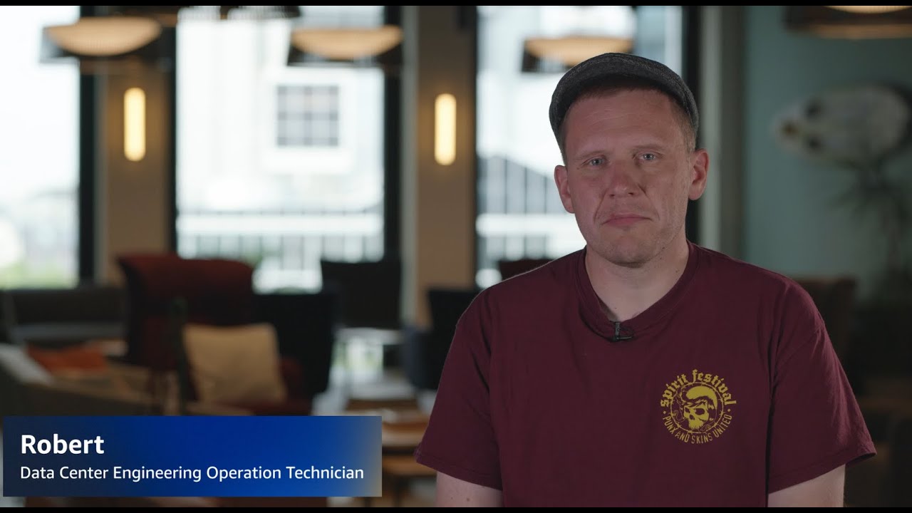 Meet Robert, Data Center Engineering Operation Technician | Amazon Web ...