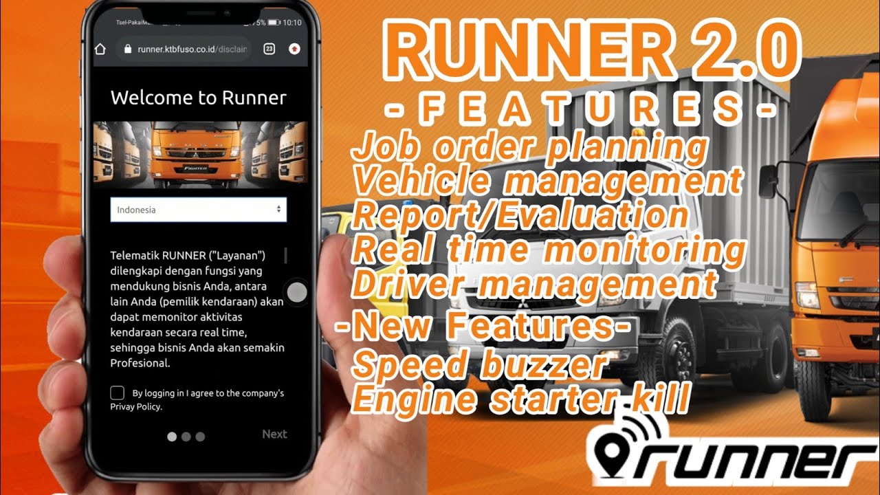 AKTIVASI RUNNER OLEH KONSUMEN RUNNER TELEMATICS 2021 - YouTube