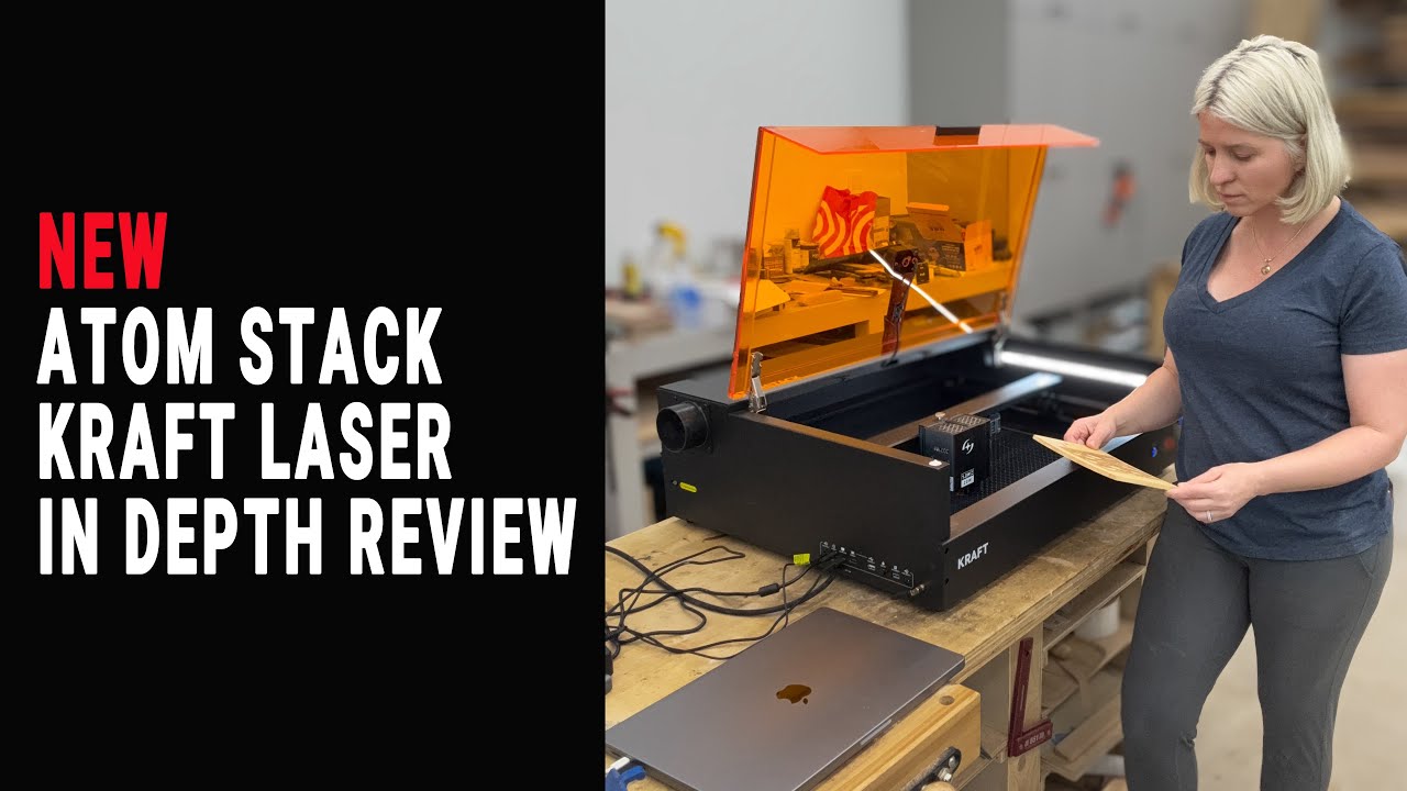 AtomStack NEW laser engraver. Meet AtomStack Kraft, most Innovative Laser Engraving machine ...