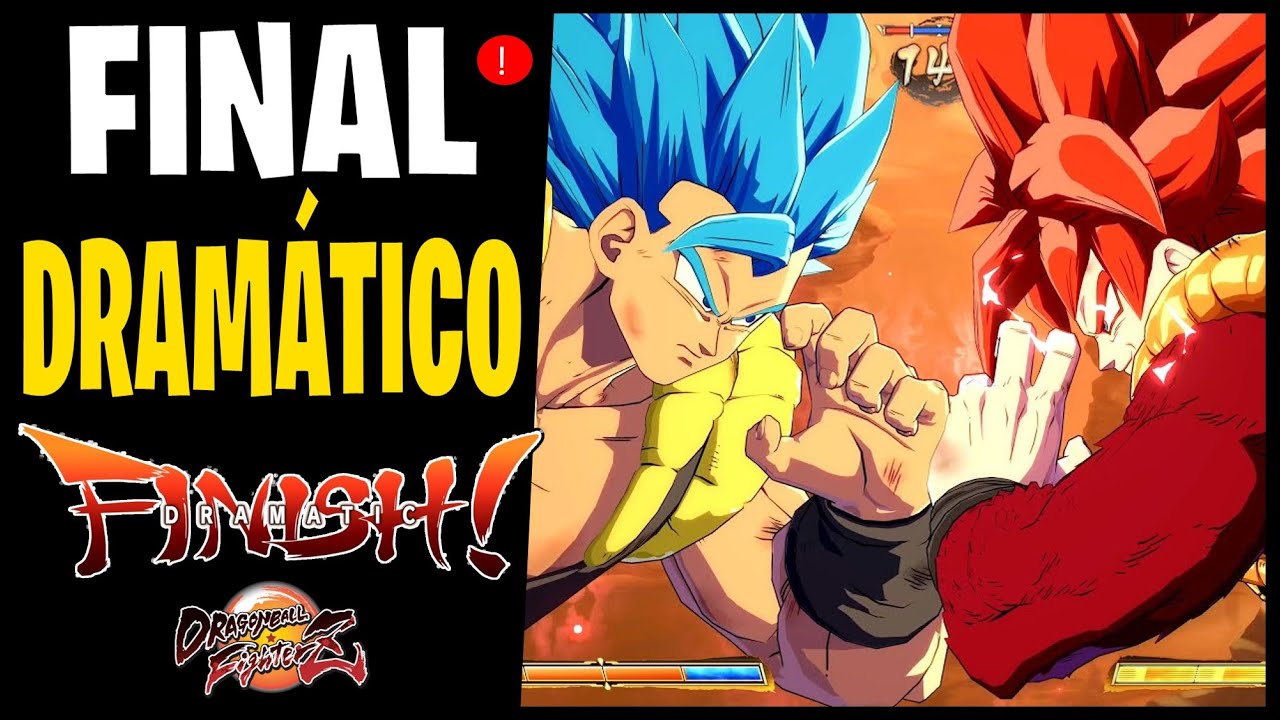 Como Hacer DRAMATIC FINISH - Gogeta SSJ4 vs Gogeta BLUE (Dragon Ball ...