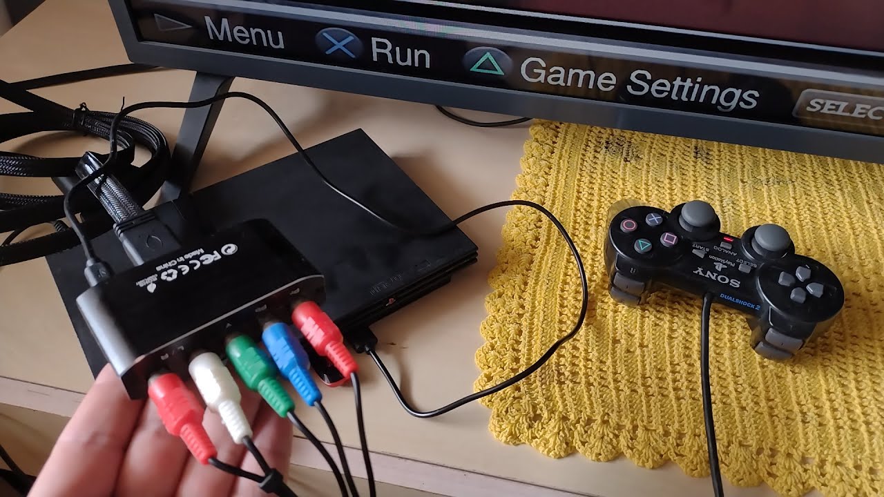 Adaptador cabo componente para HDMI PS2 realmente deixa a imagem dos ...