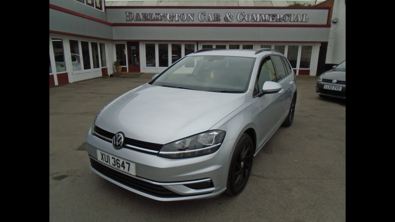 2019 Volkswagon Golf Match TDi Estate 1 Owner FSH Darlington - YouTube