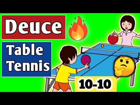 what is Deuce in Table tennis game.Table tennis game Deuce rules .Rules ...