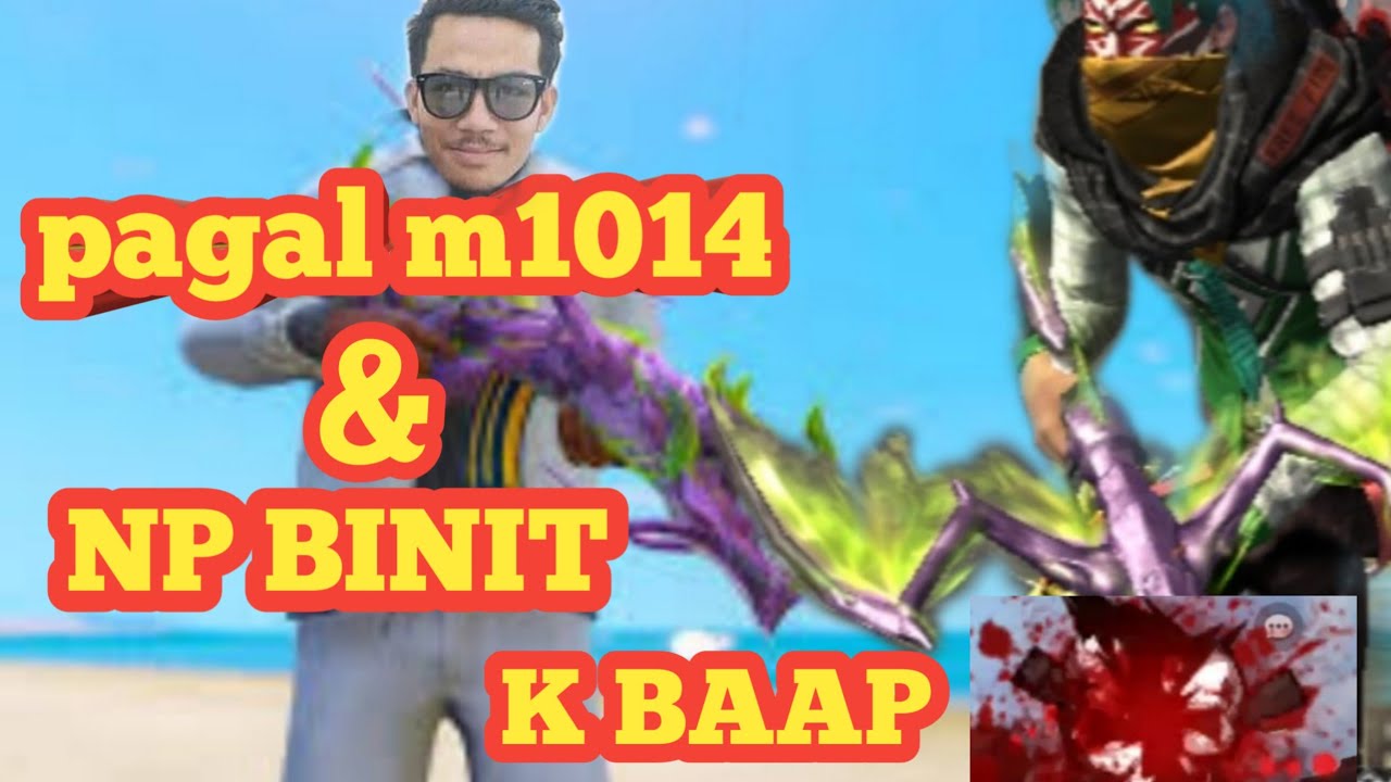 M1014 one tap head shoot||inspire from np binit and pglm1014 || - YouTube