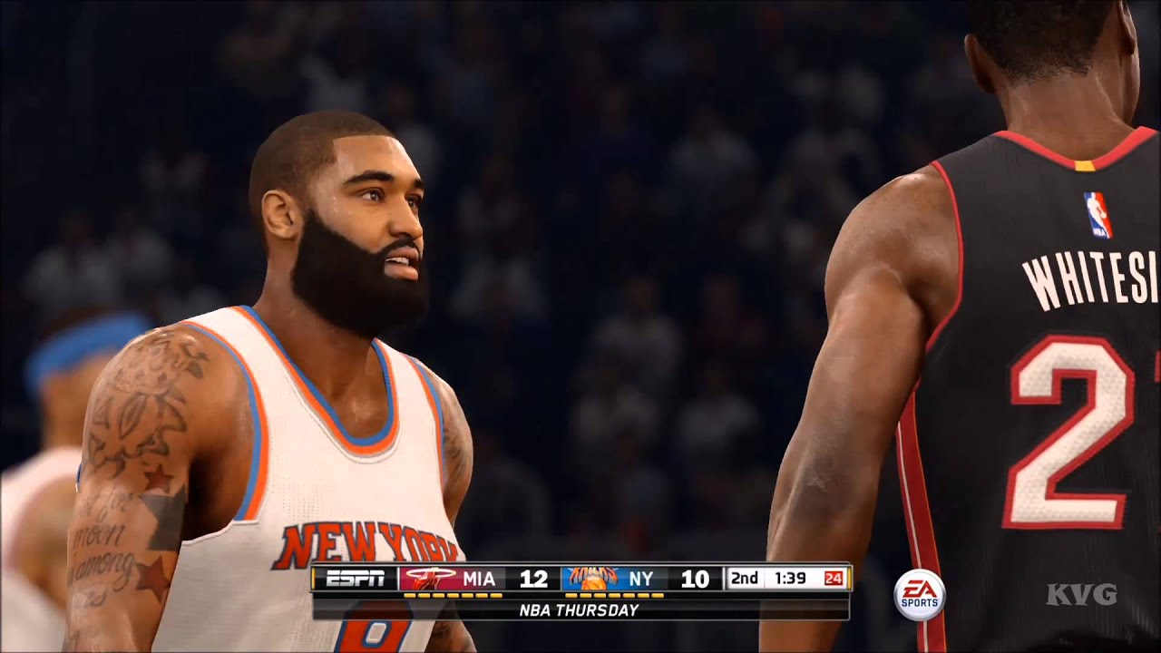 NBA Live 16 - Miami Heat vs New York Knicks Gameplay (XboxONE HD ...