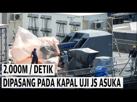 Revolusi Senjata Jepang! Foto-Foto Baru Railgun Terlihat Di Kapal JS Asuka
