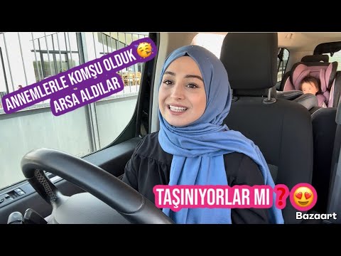 ANNEMLE KOMŞU OLDUK 🥳 ARSA ALDILAR, TAŞINIYORLAR MI? FİDELERİMİZİ EKRİK, HAYIRLI OLSUN