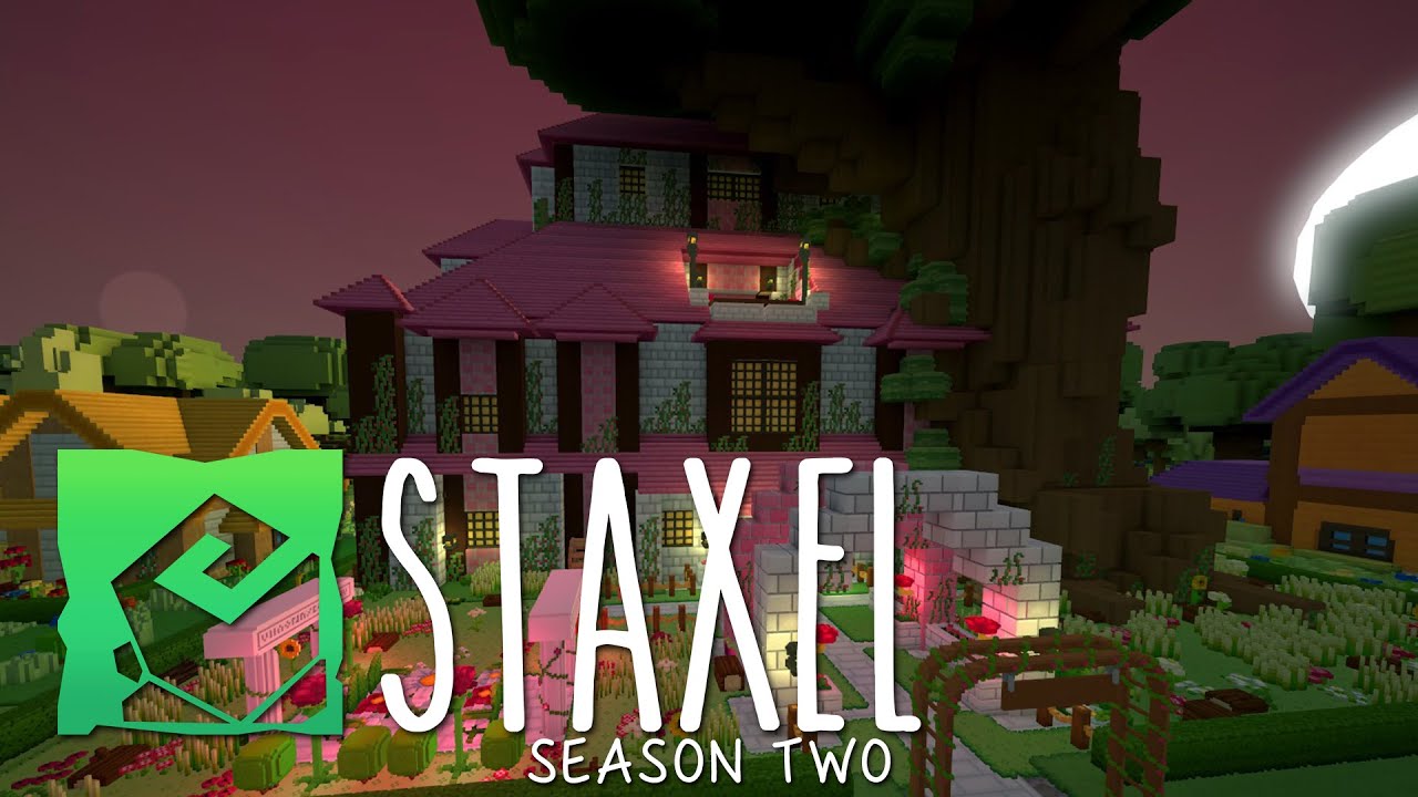 Staxel | S02E04 | "Repairing The Fairy Masquerade House" - YouTube