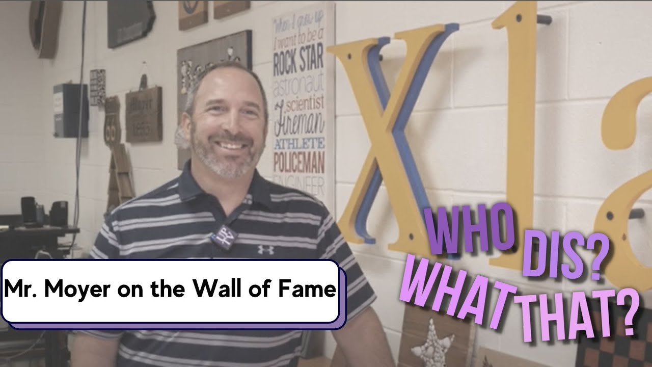 WDWD: Mr Moyer Athletic Wall of Fame - YouTube