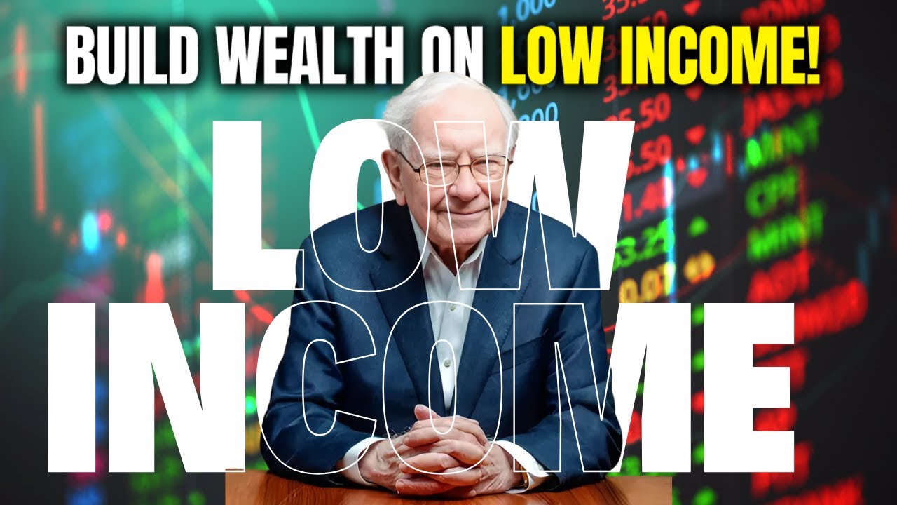 How to build wealth on low income - YouTube