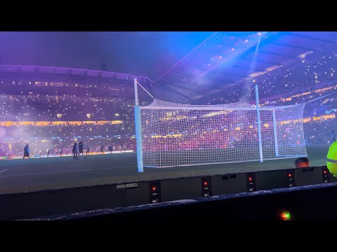 MAN CITY Lights Show vs FC COPENHAGEN! [4K 60FPS]