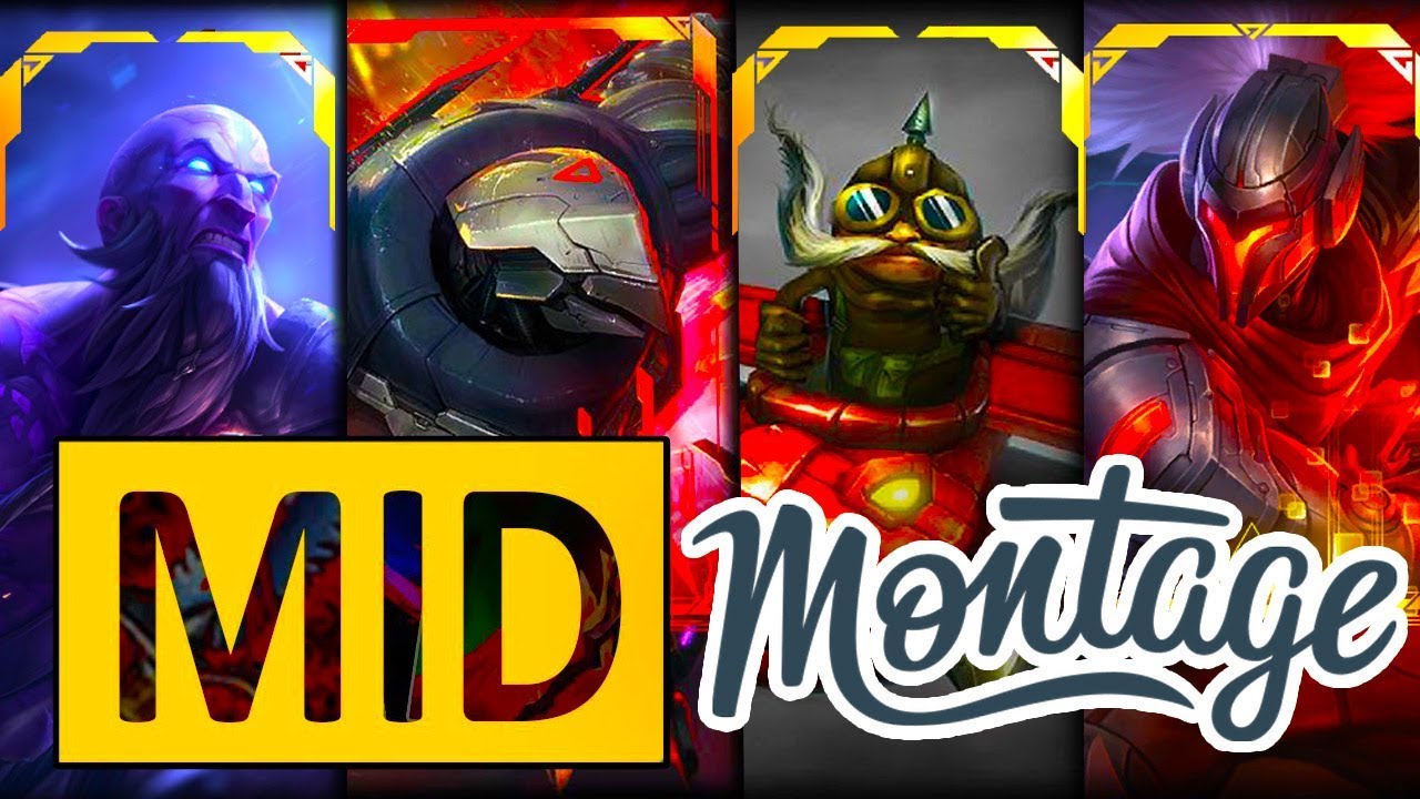 Midlane Montage 2 - High Elo MID LANER Plays | League Of Legends Mid ...