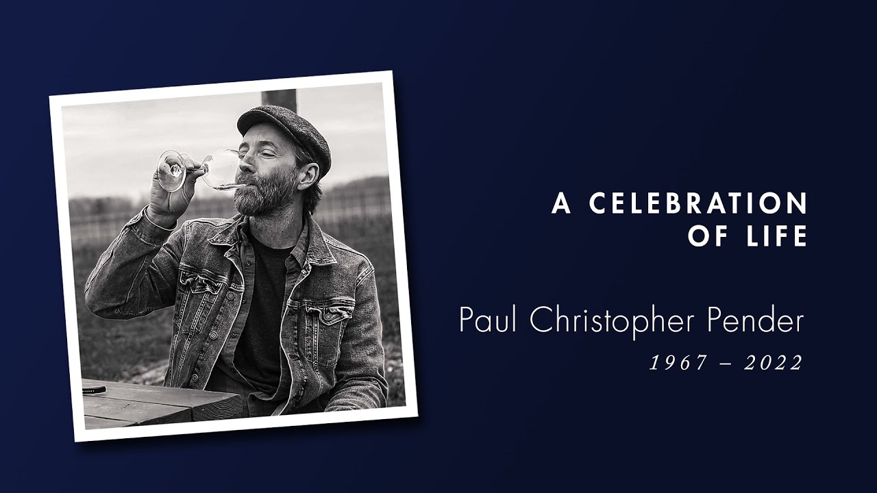 Celebrating the life of Paul Christopher Pender - YouTube