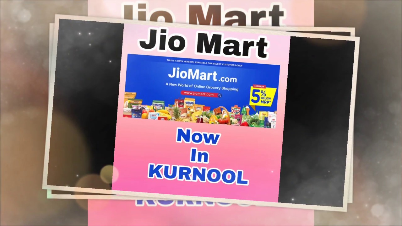 jio mart online grocery - YouTube