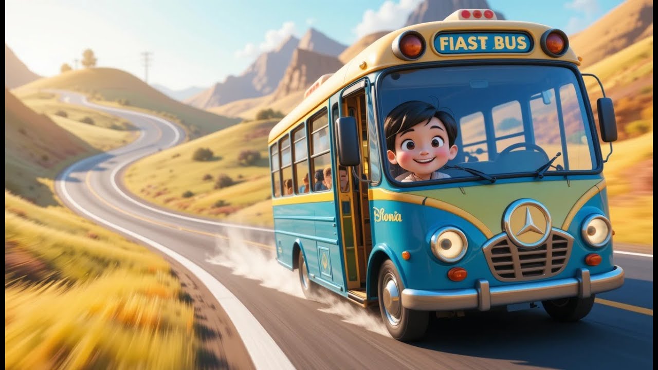 Ding Ding! It's a Bumpy Ride Rhyme Song | Popular Nursery Rhyme ...