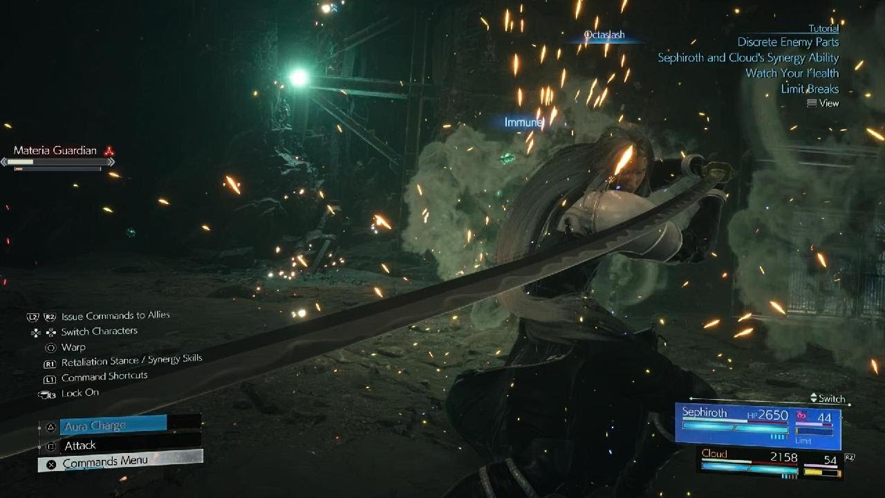 Sephiroth OctaSlash FINAL FANTASY VII REBIRTH - YouTube
