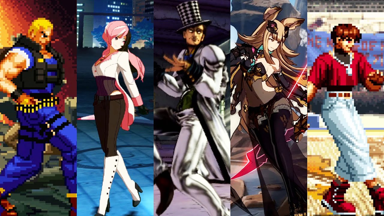 The Greatest Back Walks In Fighting Games (Part 6) - YouTube